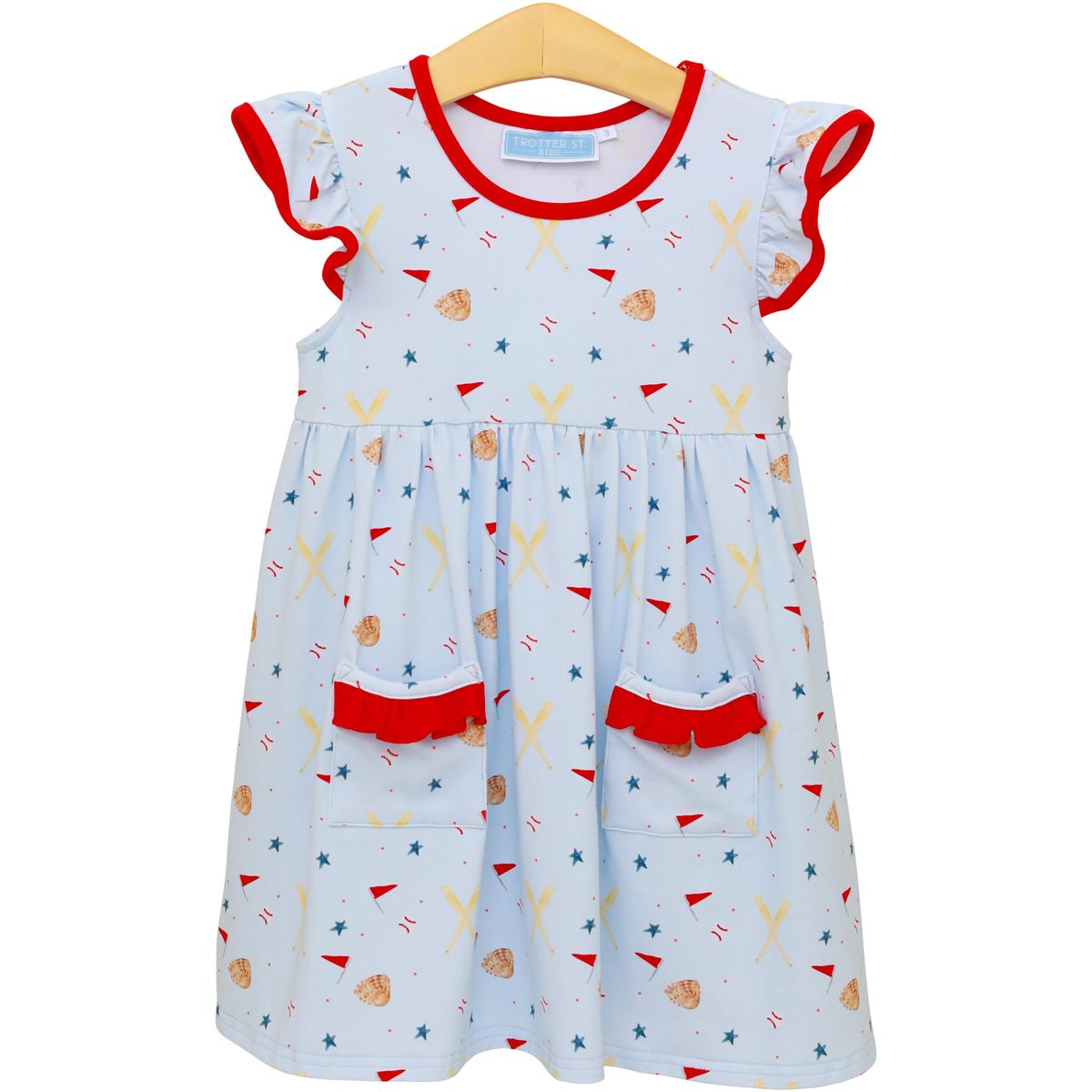 All-Star Dress - Sweet E's Children's Boutique