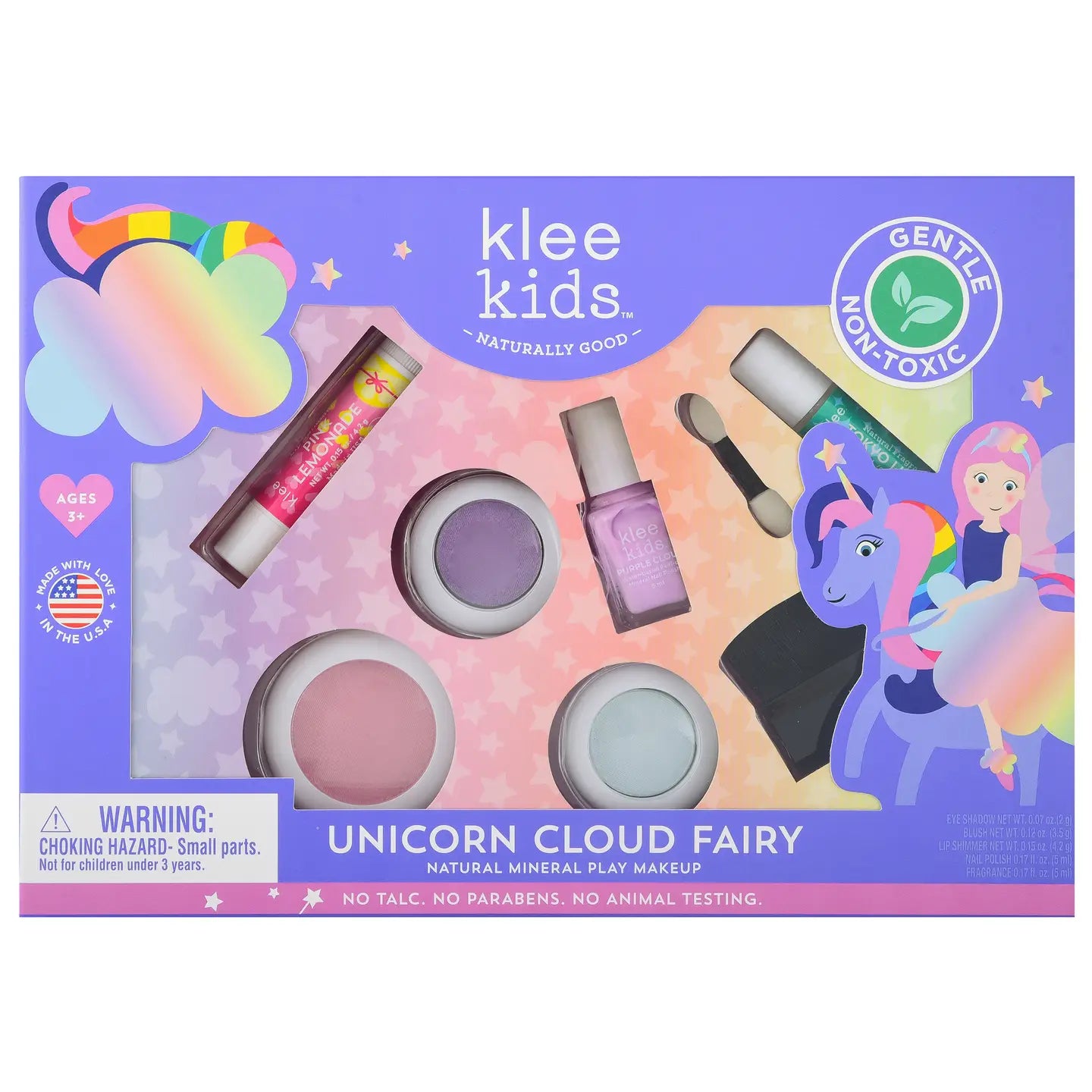 Unicorn Cloud Fairy - Klee Kids Deluxe Makeup Kit - Sweet E's Children ...