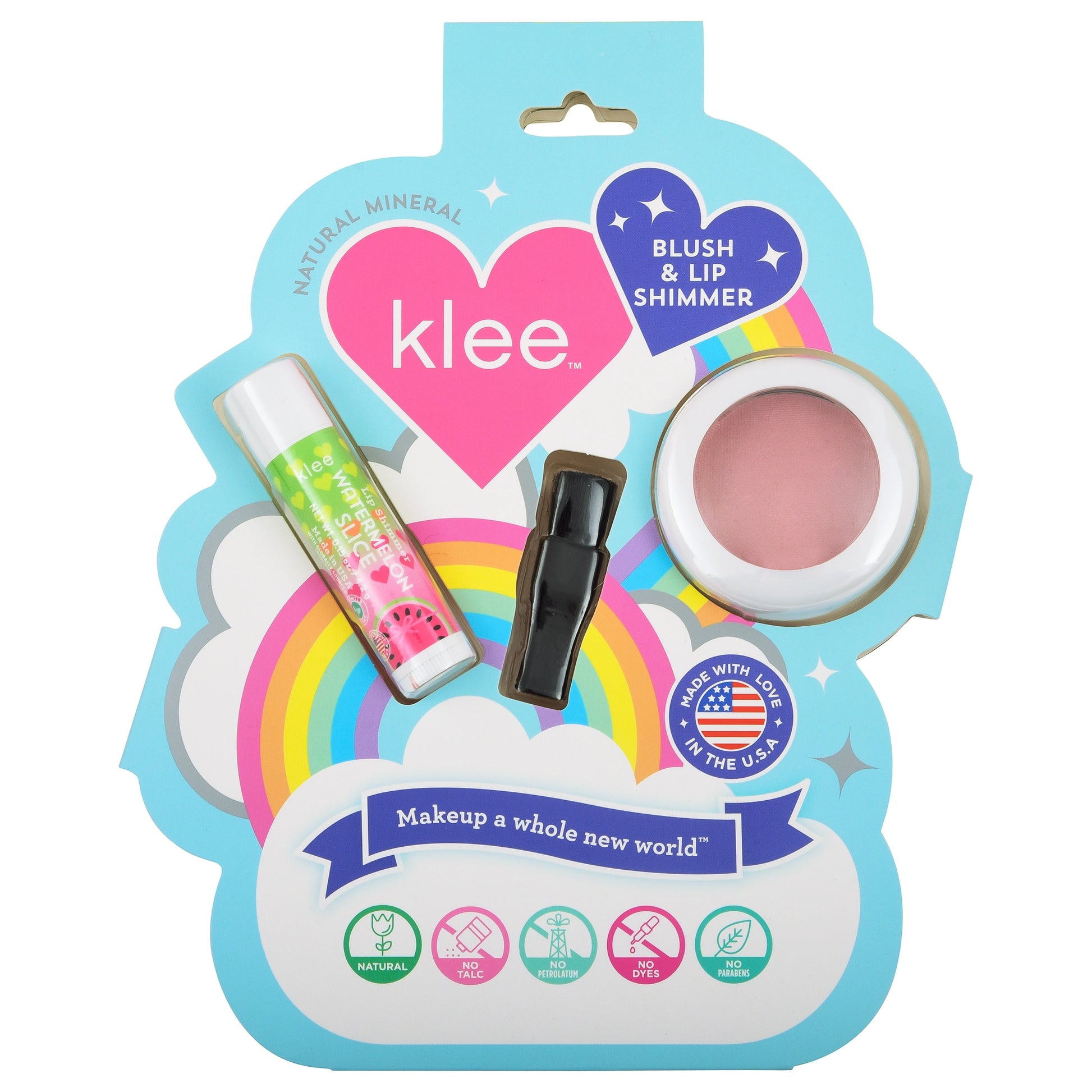 Sugar Drop Glow Blush and Lip Shimmer Set - Sweet E's Children's Boutique
