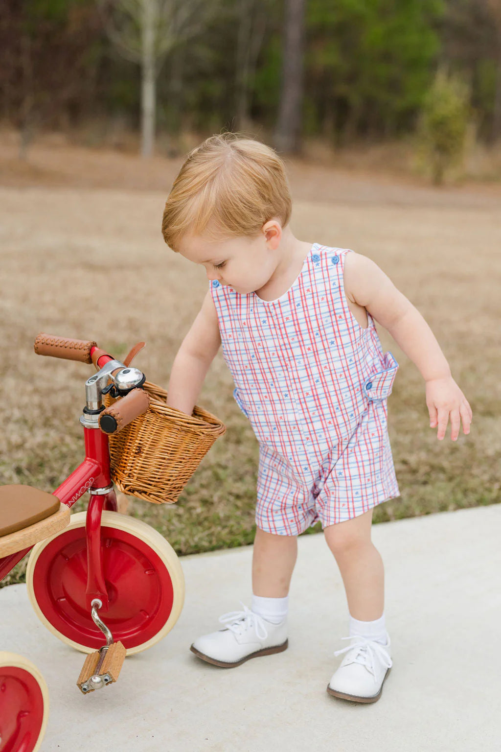 James & Lottie - Patriotic Knit Reed Jon Jon - Sweet E's Children's ...