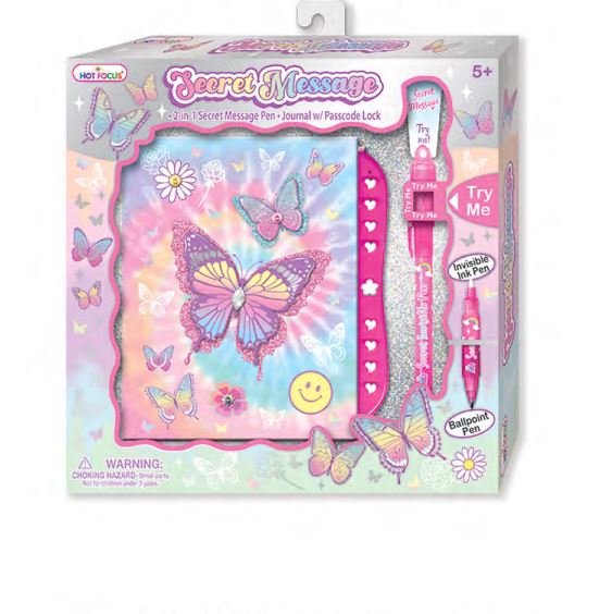 Hot Focus - Secret Message Butterfly - Sweet E's Children's Boutique