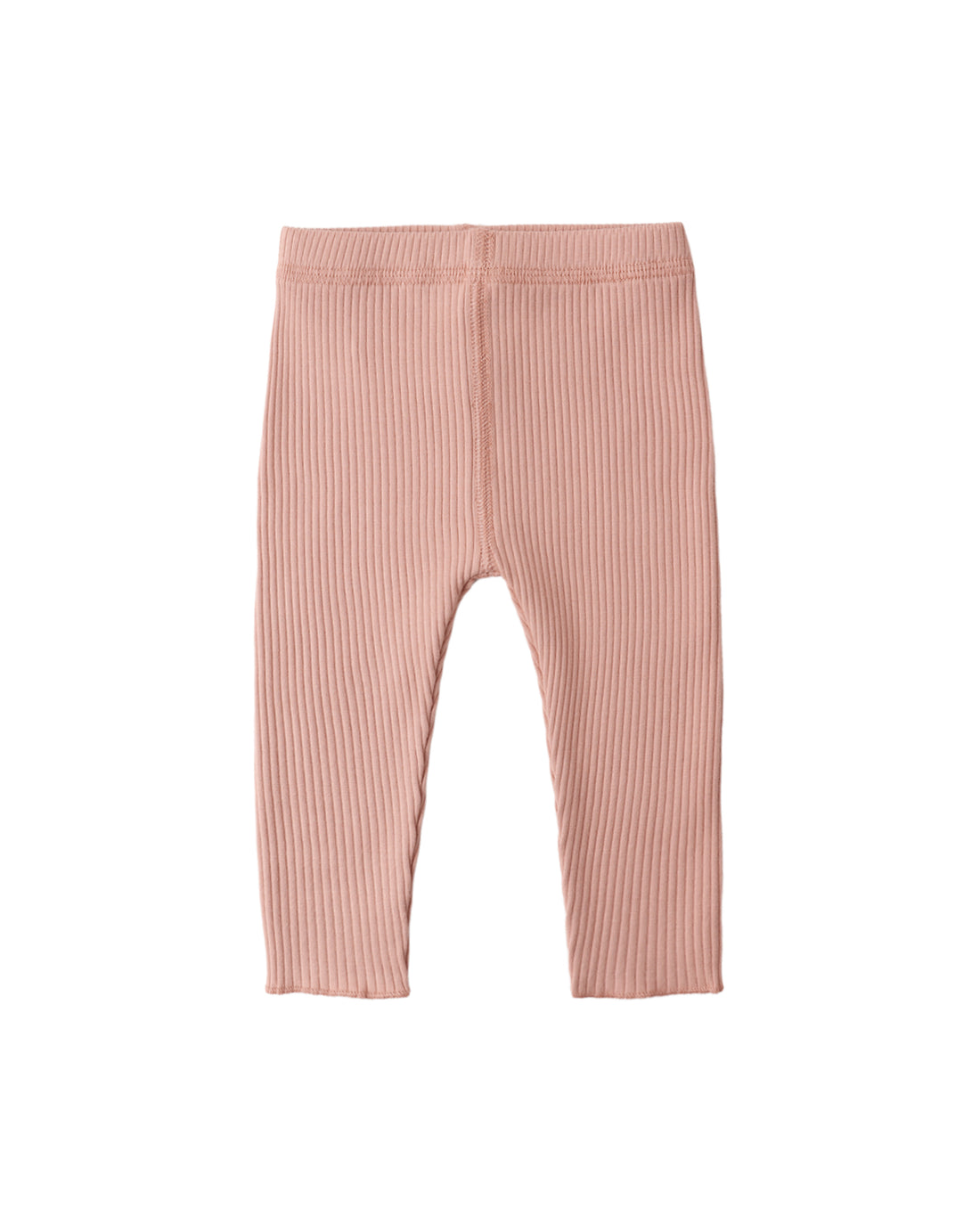 Pink Ribbed Legging - Sweet E's Children's Boutique